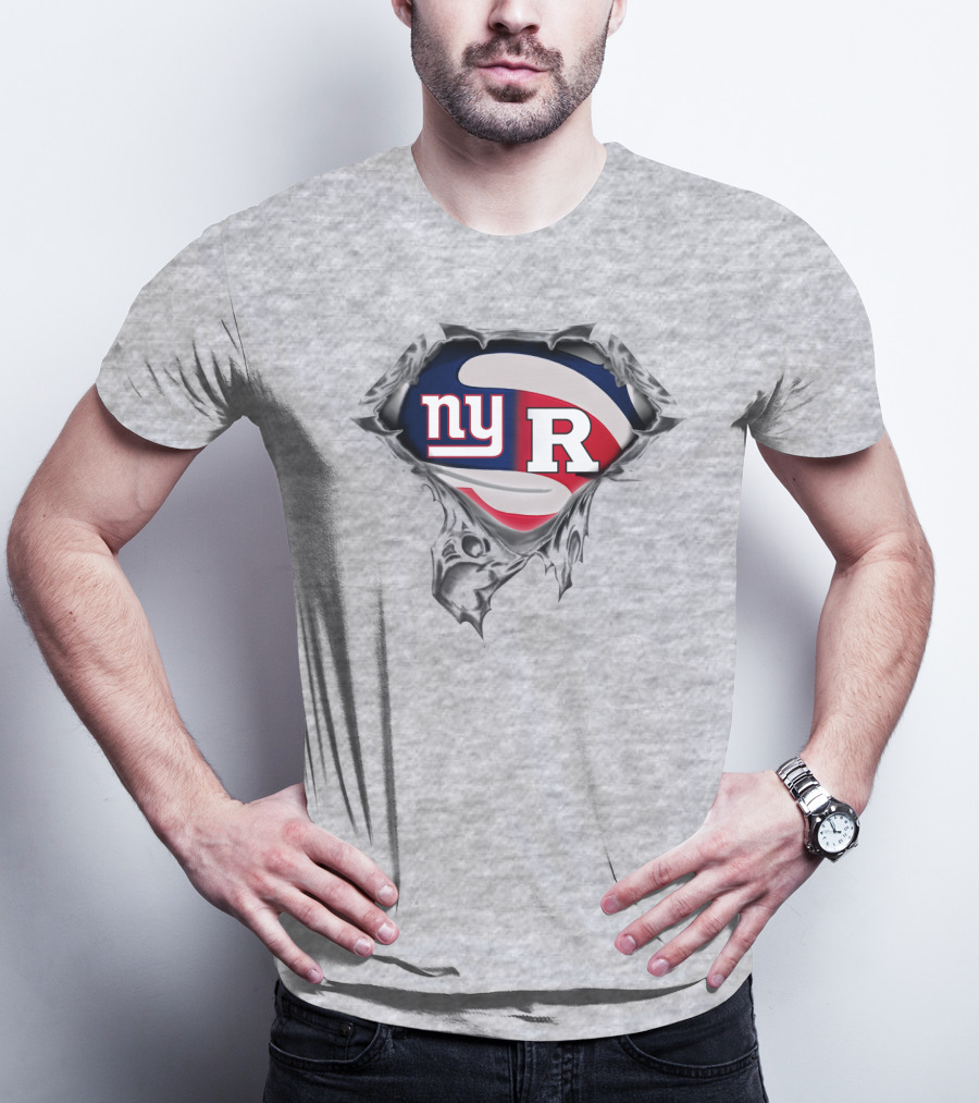 New York Giants Scarlet Knights Crossover T-Shirt