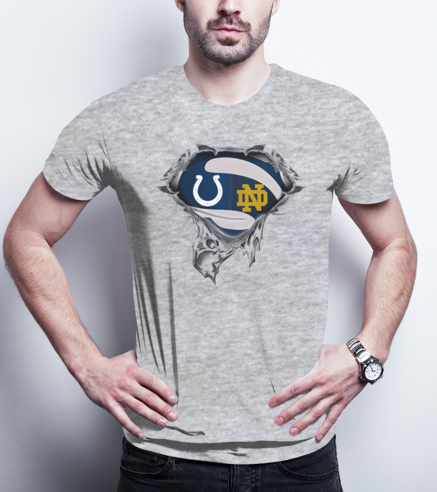 Colts Notre Dame Football Fusion T-Shirt