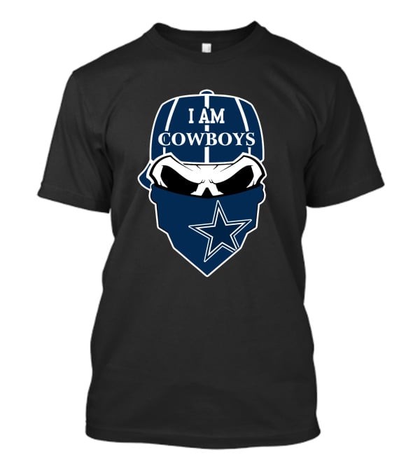 I Am Cowboys Skull Star T-Shirt