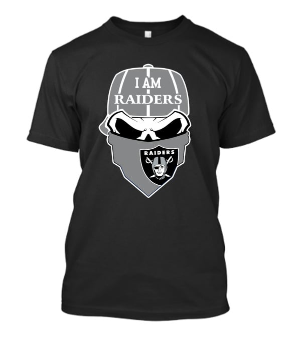 I Am Raiders Skull Raiders T-Shirt