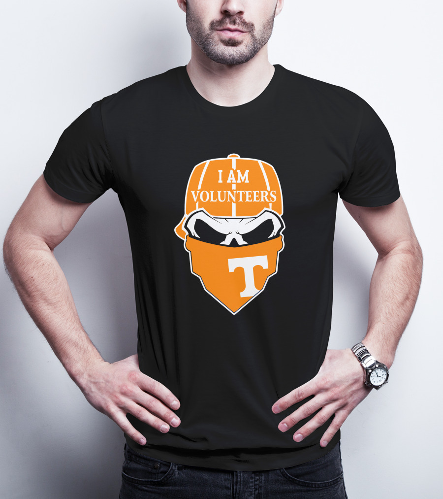 Tennessee Volunteers Skull I Am Volunteers T T-Shirt