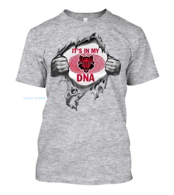 It's In My Dna Arkansas State Red Wolves T-Shirt