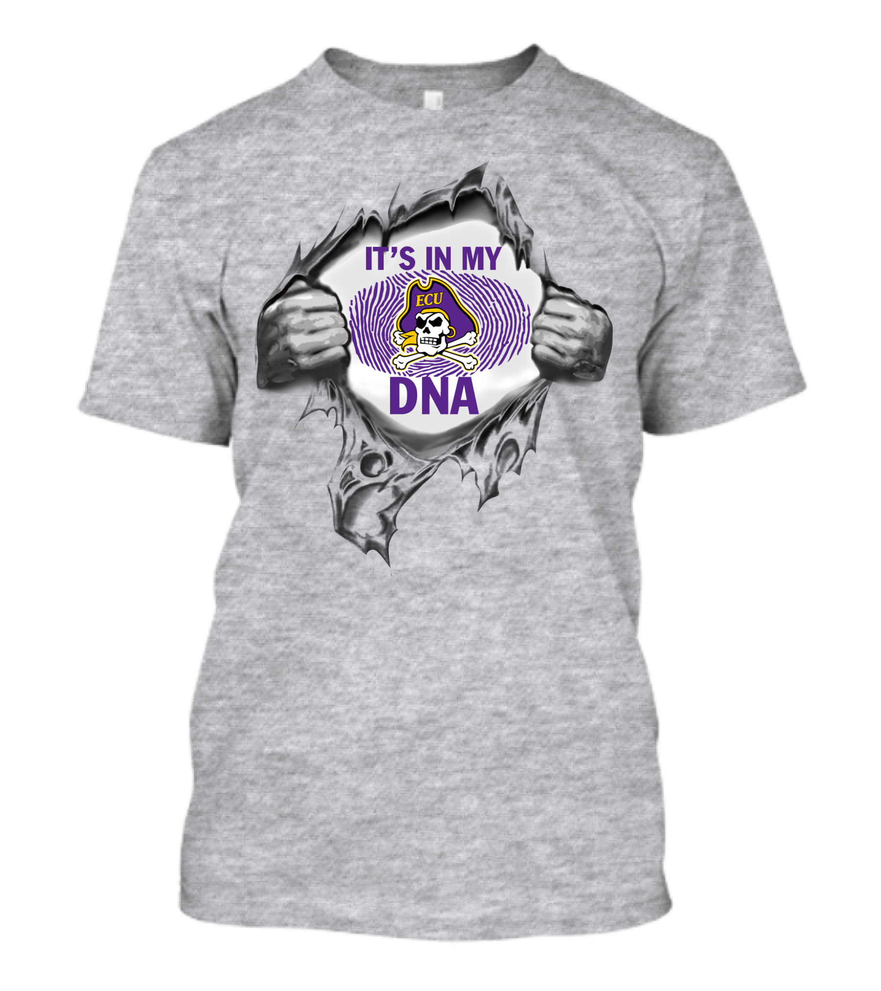 It's In My Ecu Pirates Dna T-Shirt