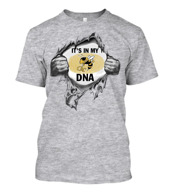 Georgia Tech Yellow Jackets It's In My Dna T-Shirt