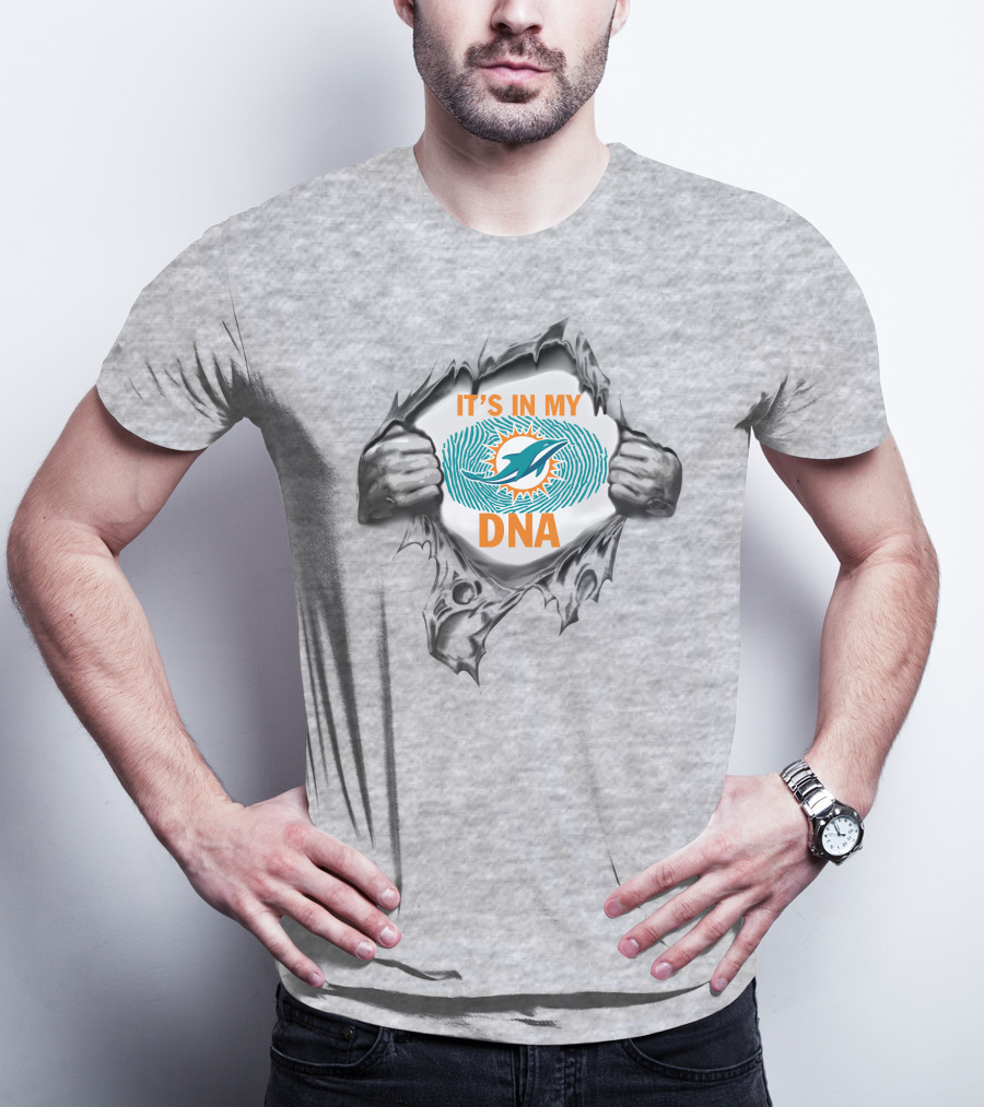 Miami Dolphins It's In My Dna T-Shirt