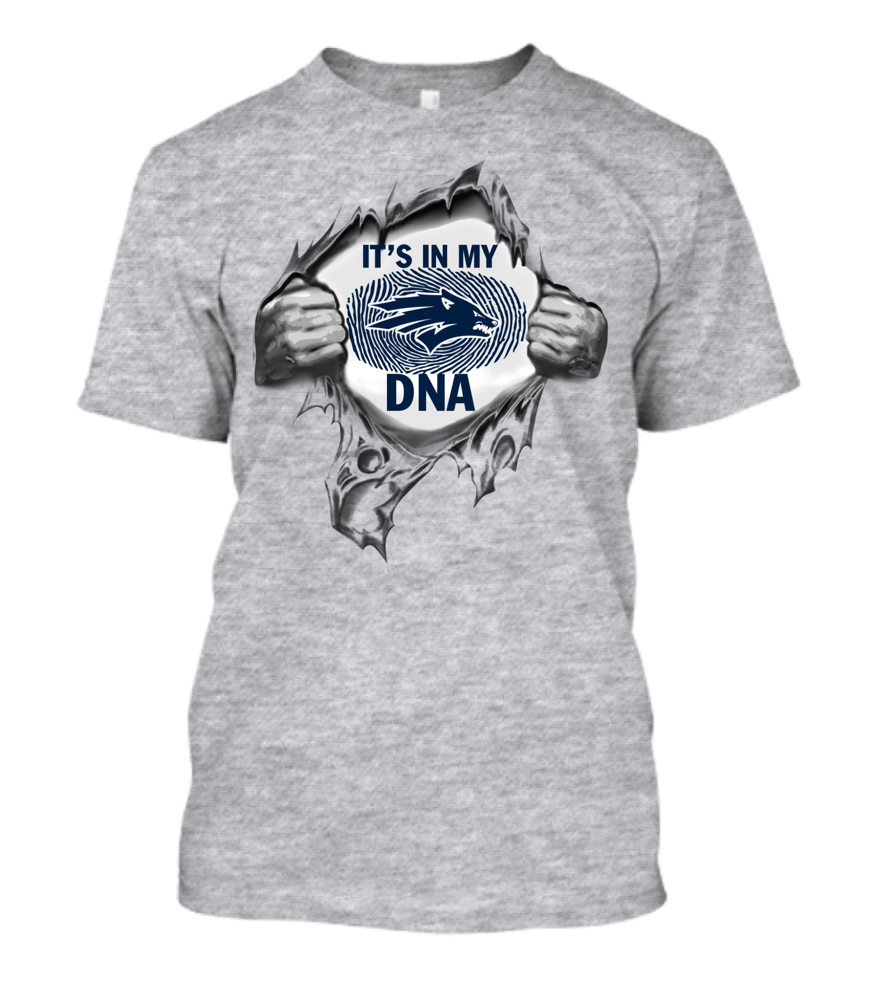 It's In My Nevada Wolf Pack Dna T-Shirt
