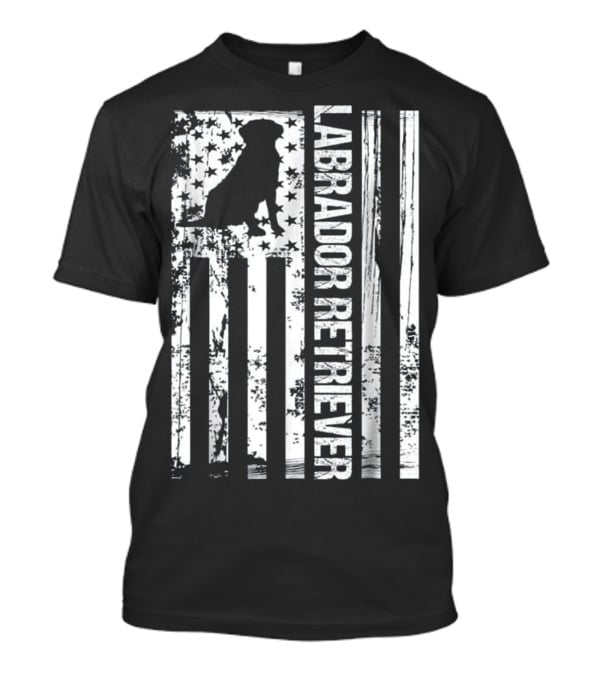 American Labrador Retriever Flag T-Shirt