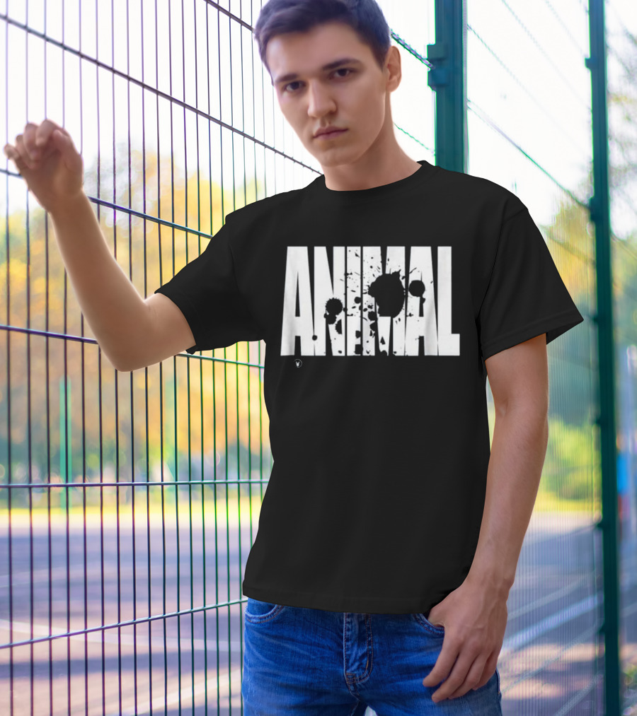 ANIMAL C965 Gym Rabbit Workout Bodyb T-Shirt