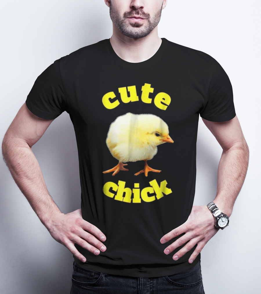 Cute Chick Fluffy Baby Chicken T-Shirt