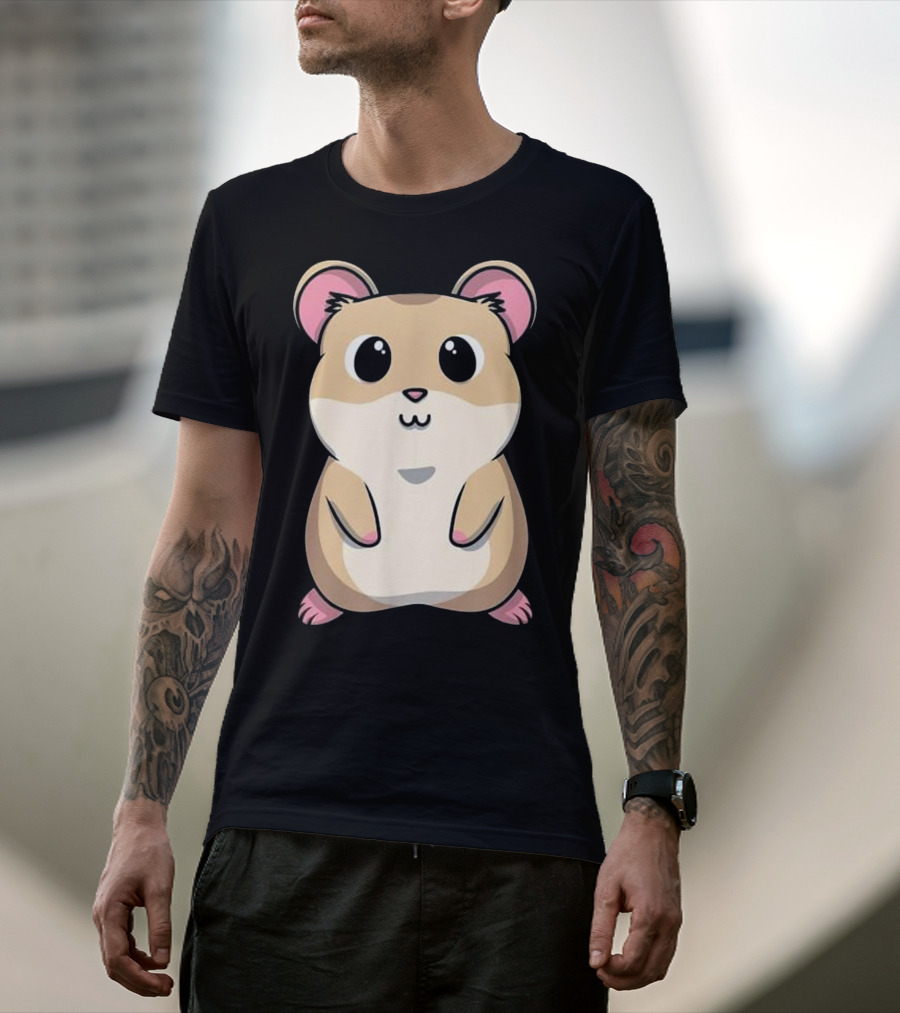 Baby Hamster Cute And Cuddly Rodent Pet Anim Kawaii T-Shirt
