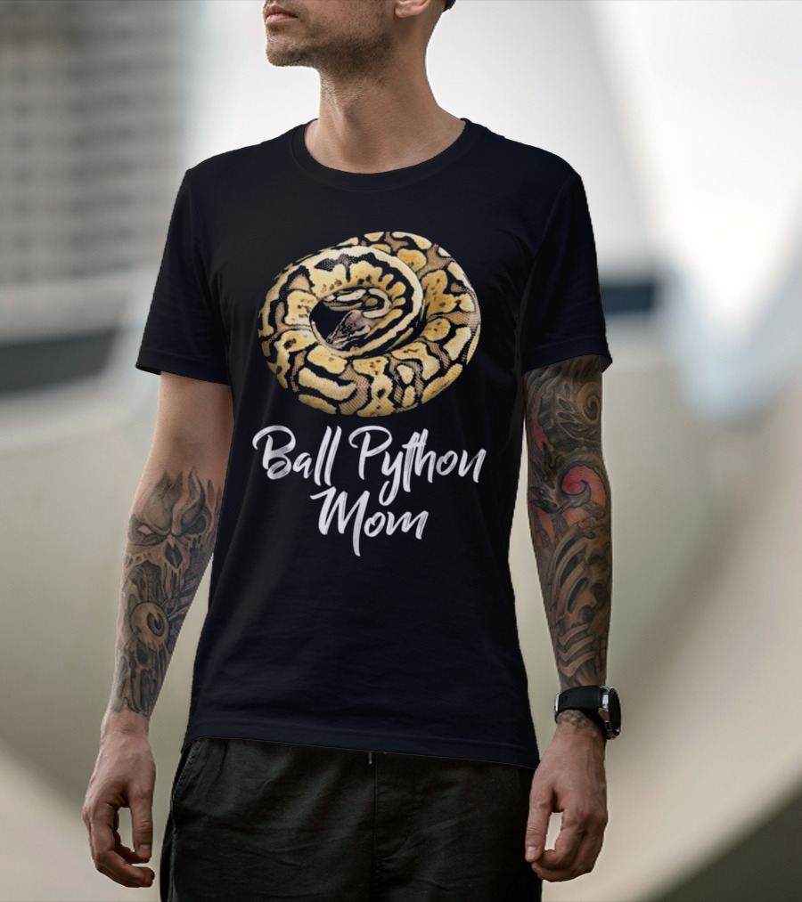 Ball Python Mom Snake Owner Snake Love T-Shirt