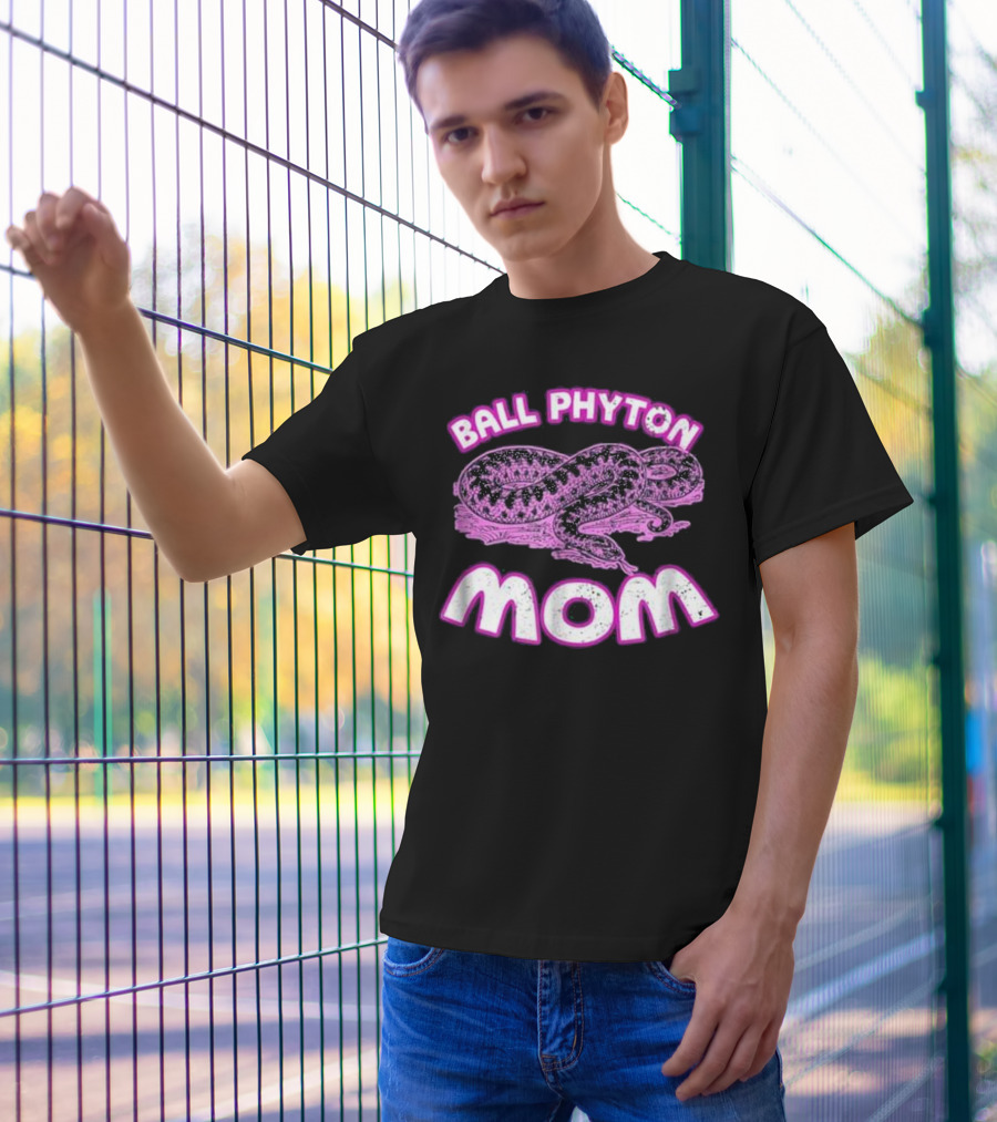 Ball Phyton Mom Snake T-Shirt