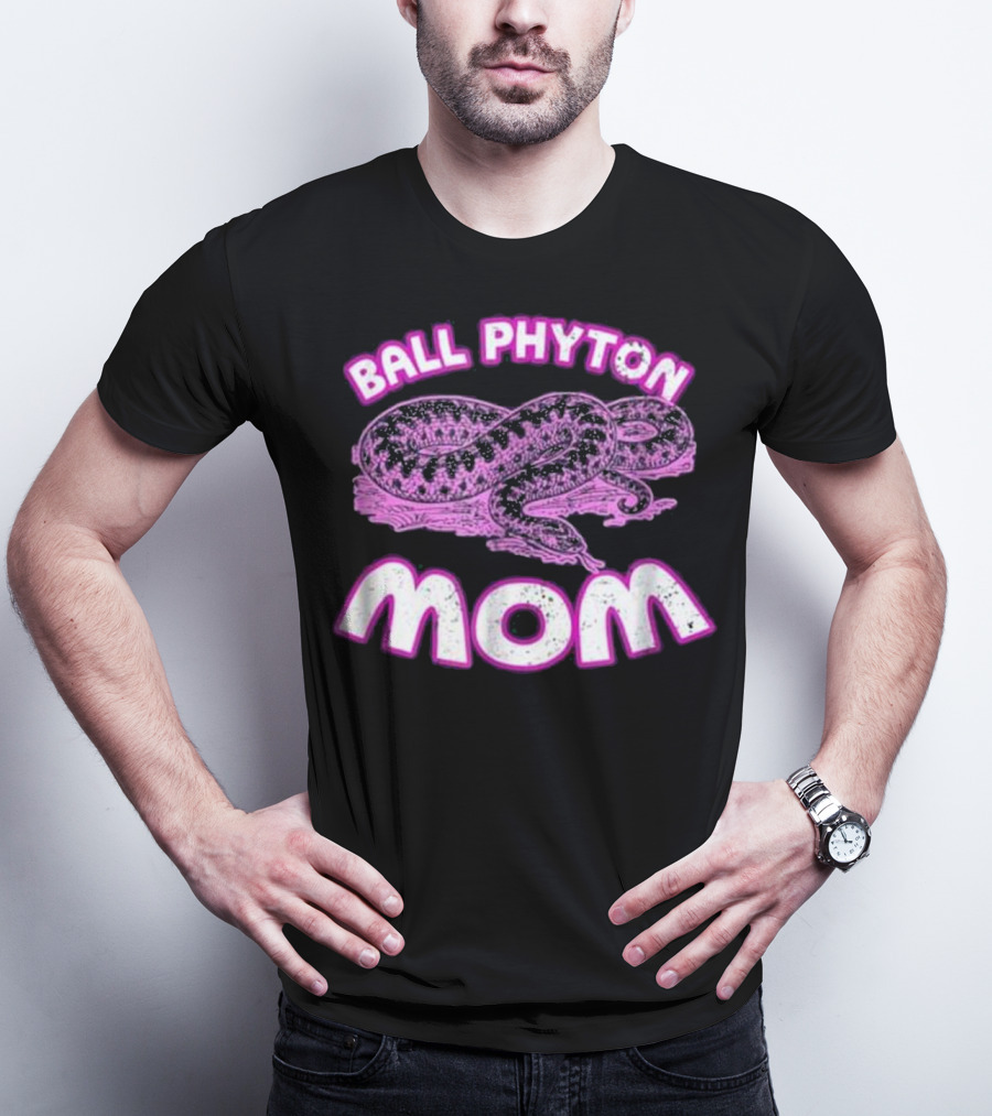 Ball Phyton Mom Snake T-Shirt