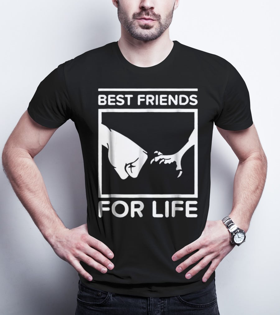 Best Friends For Life Bird Fist Bump T-Shirt