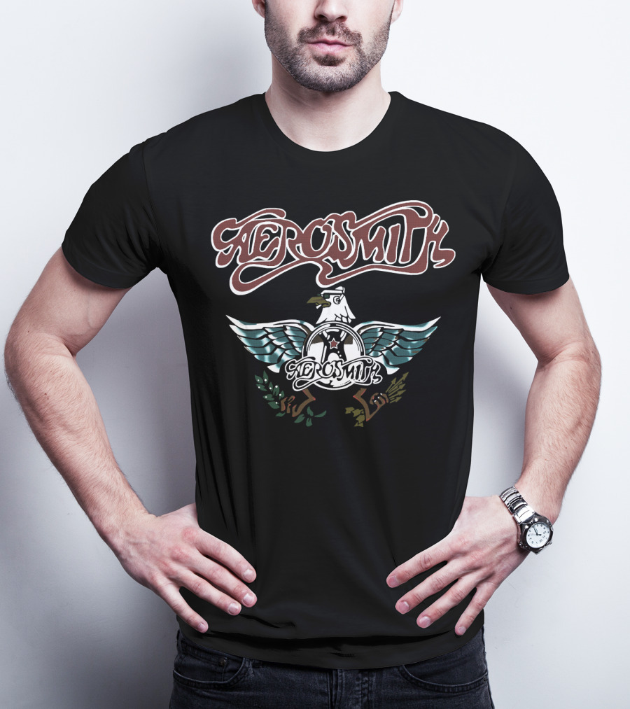 Aerosmith Winged Eagle Emblem T-Shirt