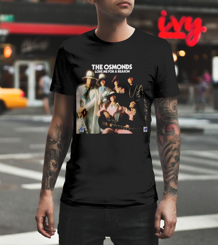 The Osmonds Love Me For A Reason Album Cover Vintage T-Shirt