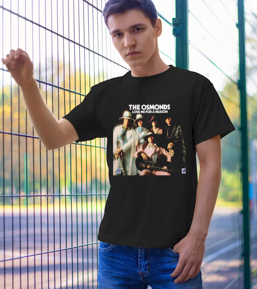 The Osmonds Love Me For A Reason Album Cover Vintage T-Shirt