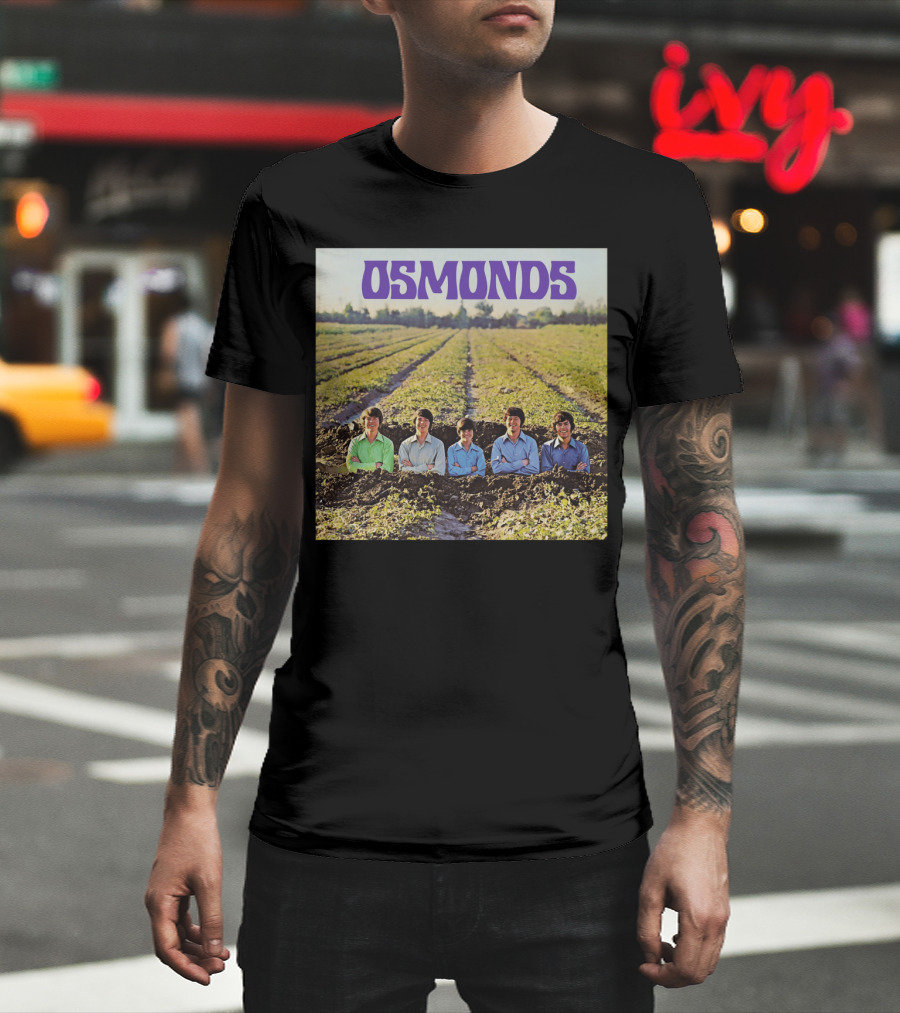 Osmonds Album Cover Field T-Shirt