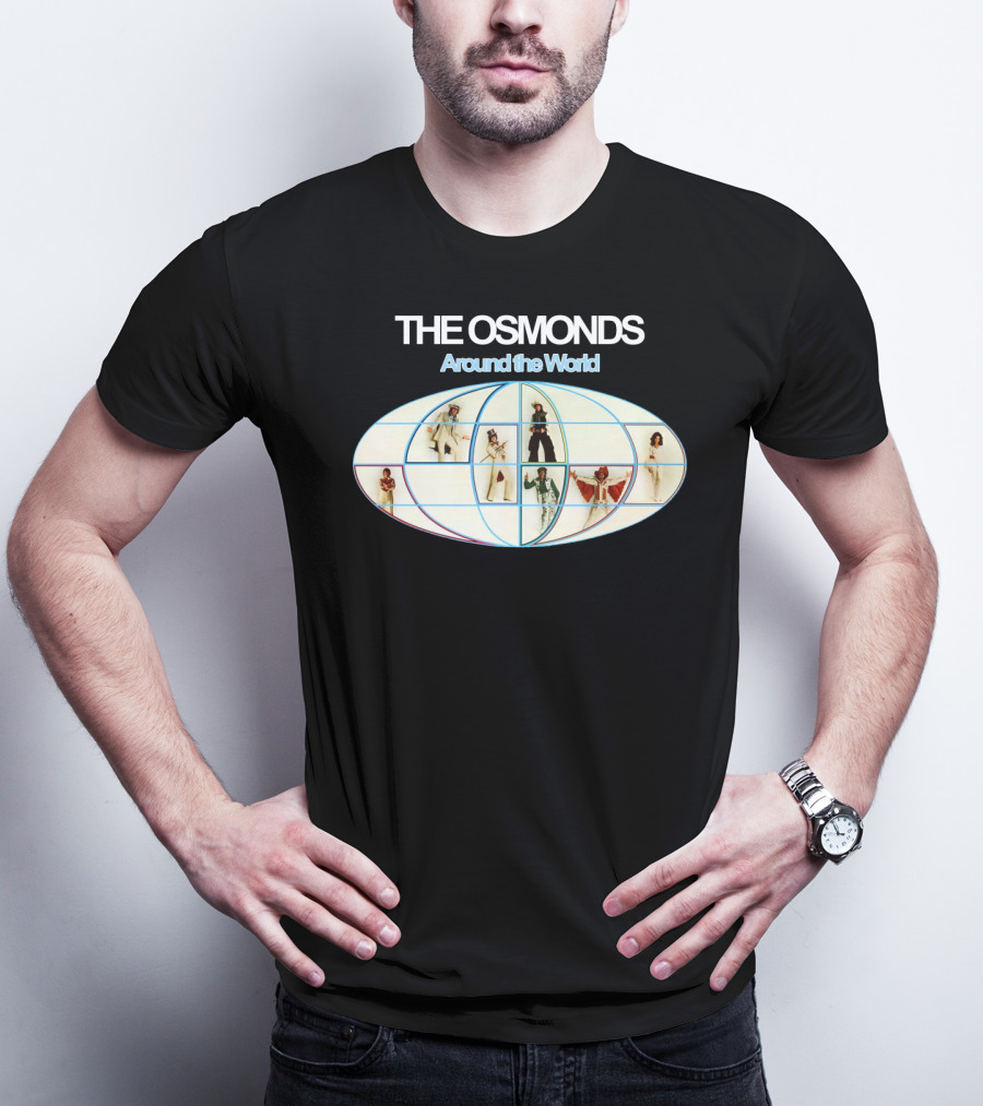 THE OSMONDS Around The World Live In Concert Tour T-Shirt