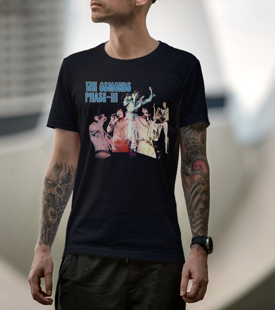 The Osmonds Phase III Concert Performance Montage T-Shirt