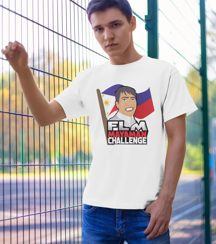 FLM Mayaman Challenge With Philippine Flag T-Shirt