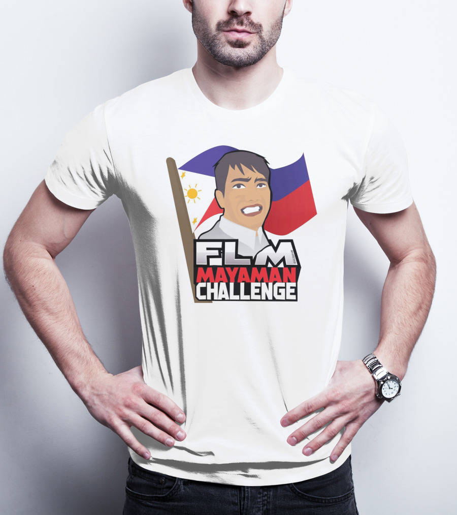 FLM Mayaman Challenge With Philippine Flag T-Shirt