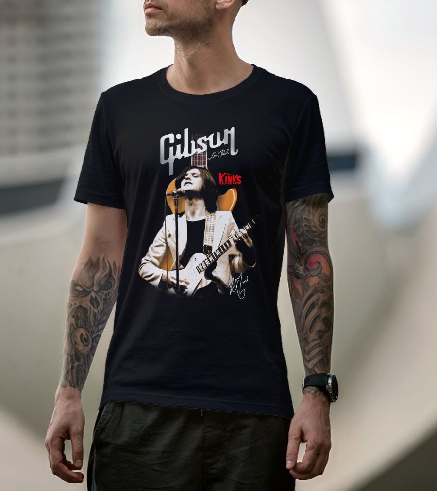 Gibson Les Paul The Kinks Guitarist Signature T-Shirt