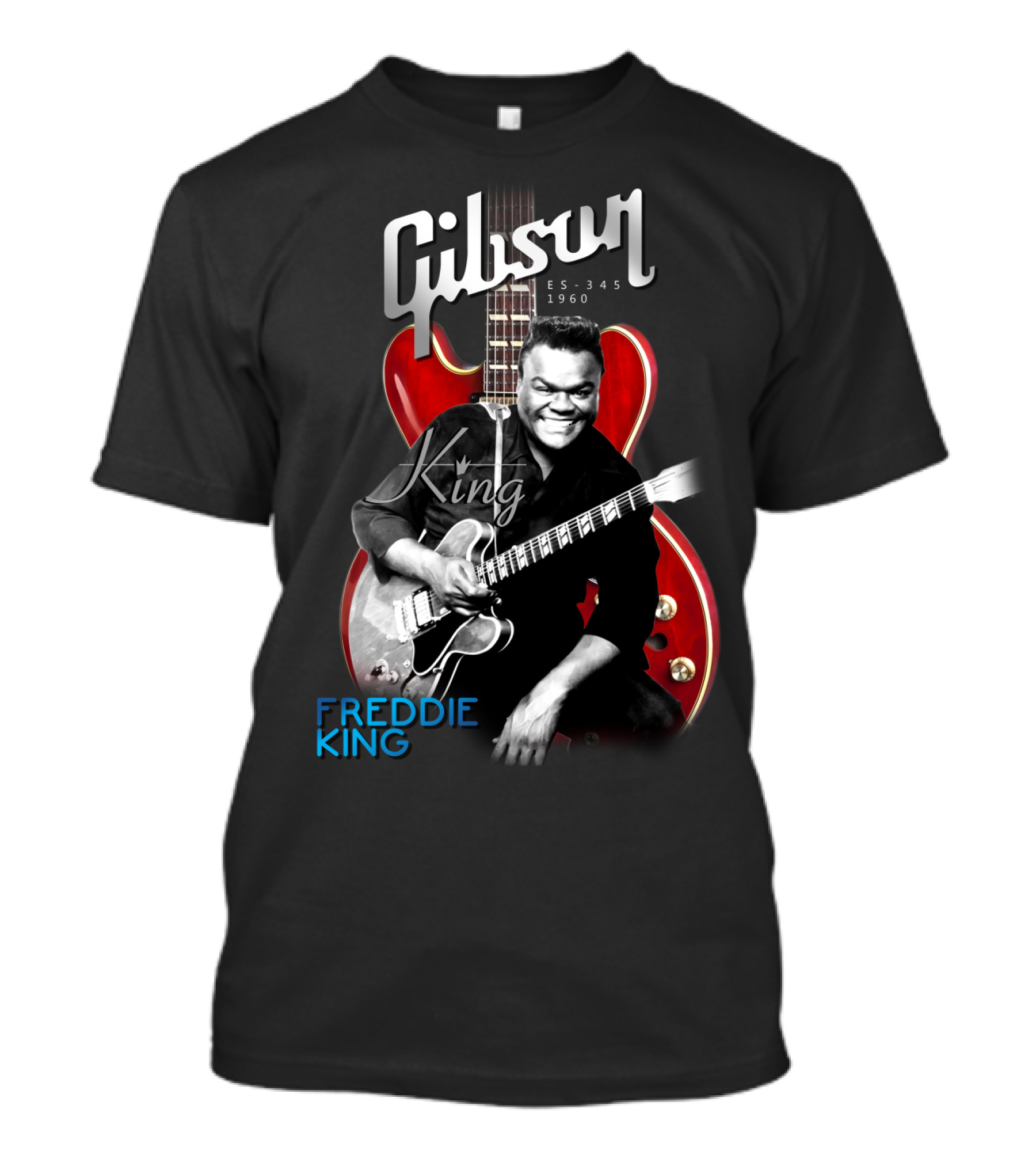 Gibson ES-345 1960 Freddie King Guitar T-Shirt