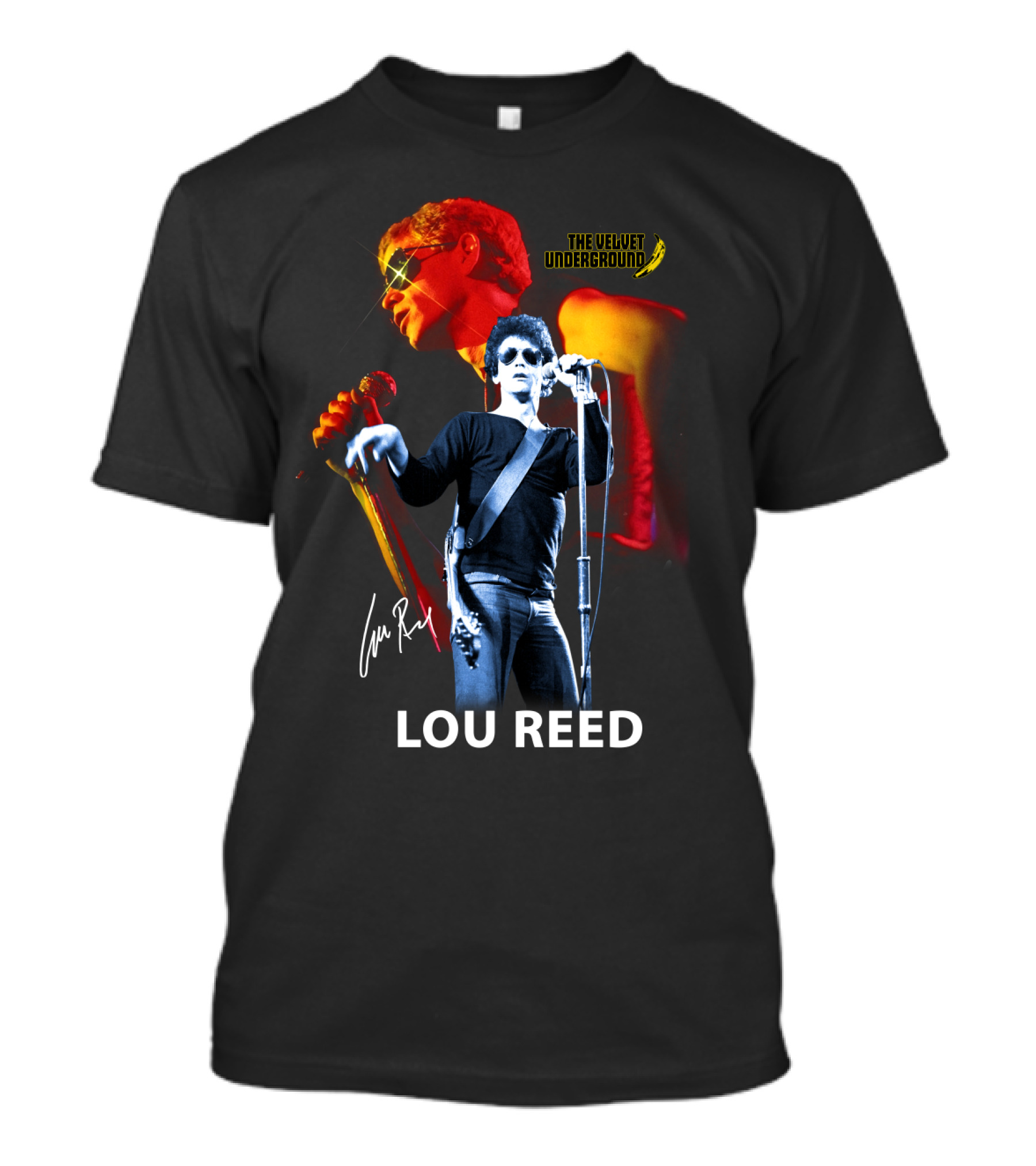 Lou Reed Velvet Underground Iconic Performance T-Shirt