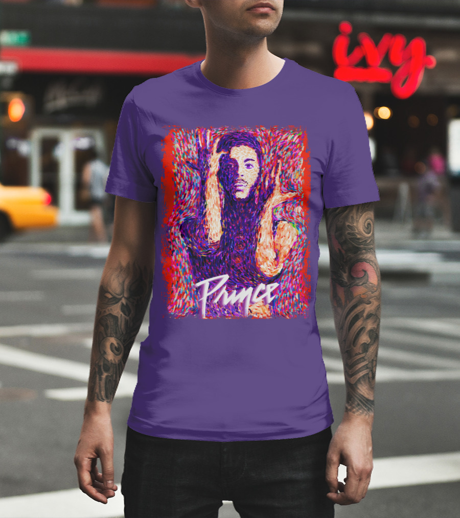 Prince Psychedelic Portrait T-Shirt