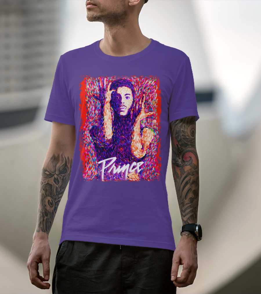 Prince Psychedelic Portrait T-Shirt