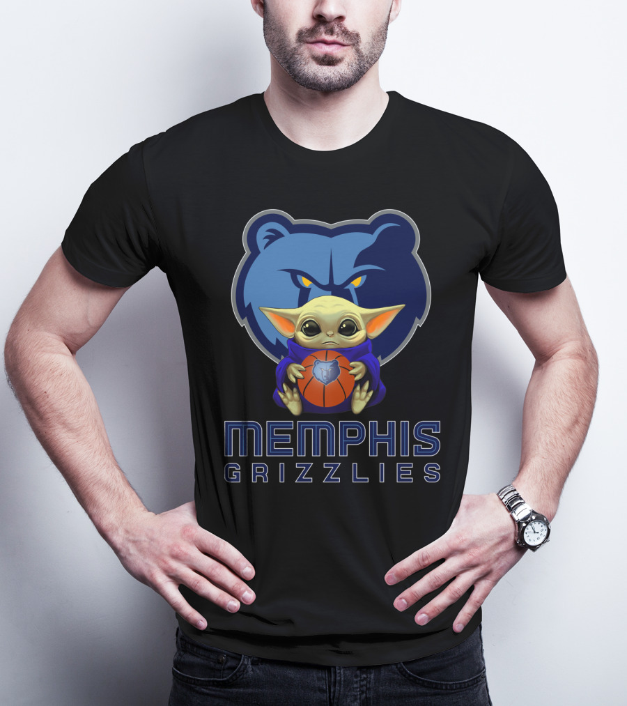 Memphis Grizzlies Baby Holding Basketball T-Shirt