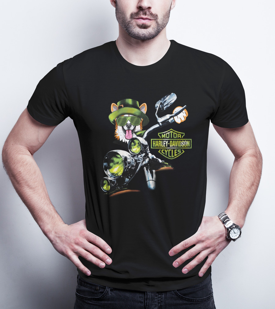 Motor Harley Davidson Cycles Corgi 18Hd T-Shirt