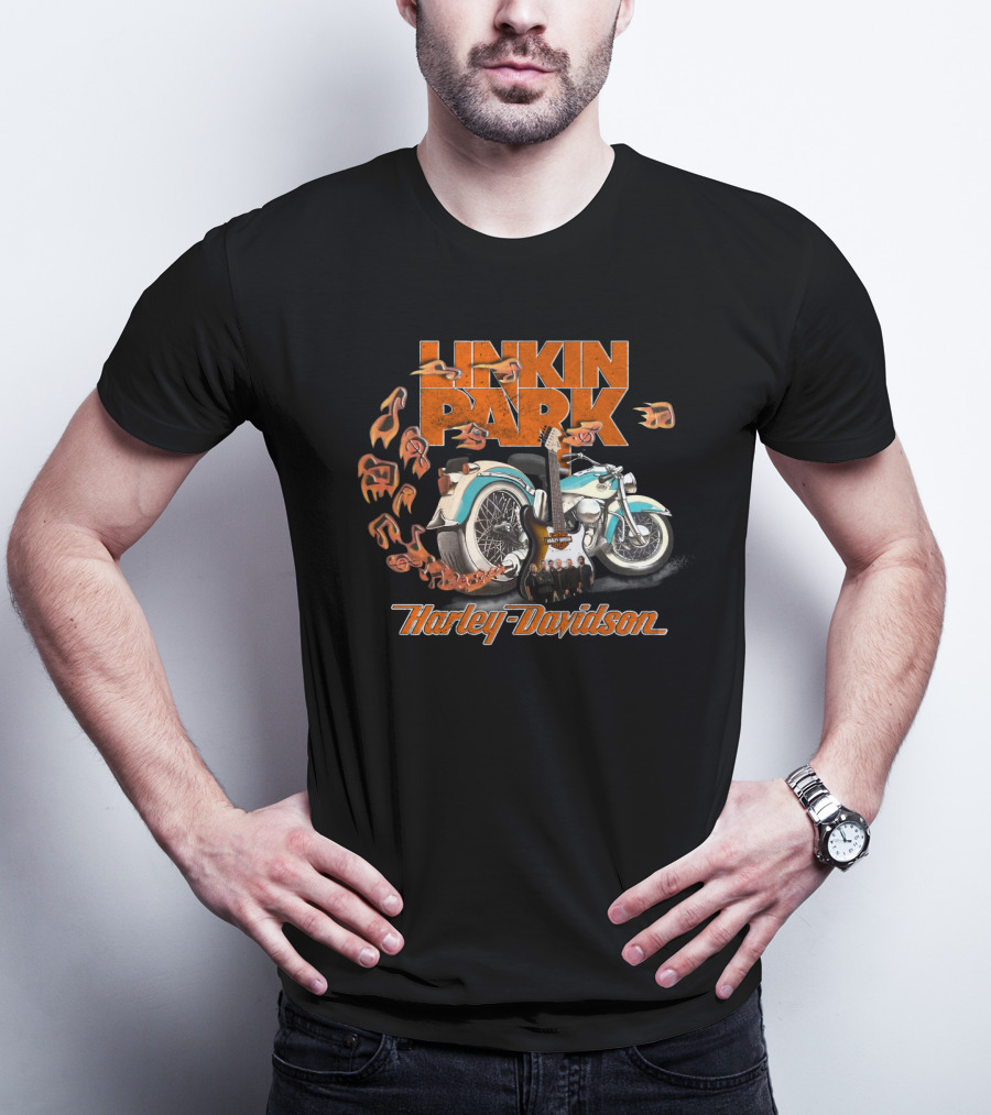 Linkin Park Harley Davidson Motorcycle Custom Collaboration 20Hdm T-Shirt