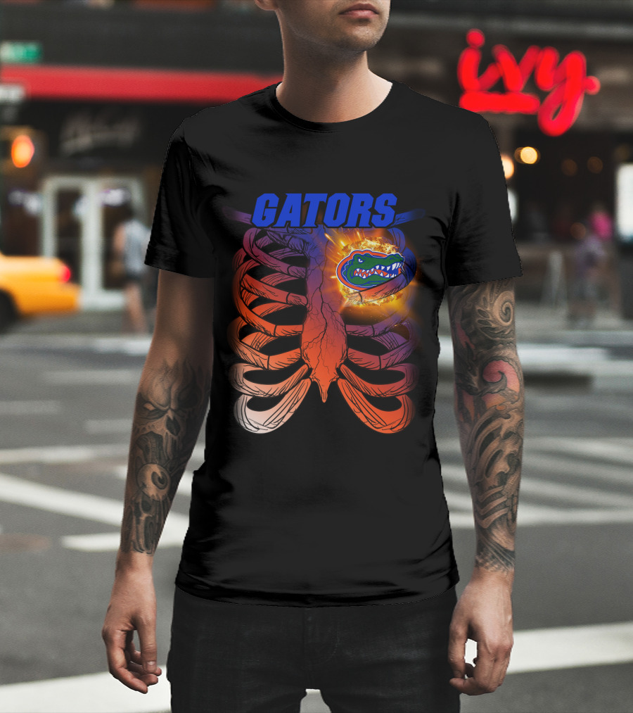Gators Florida Gators Logo Ribcage T-Shirt