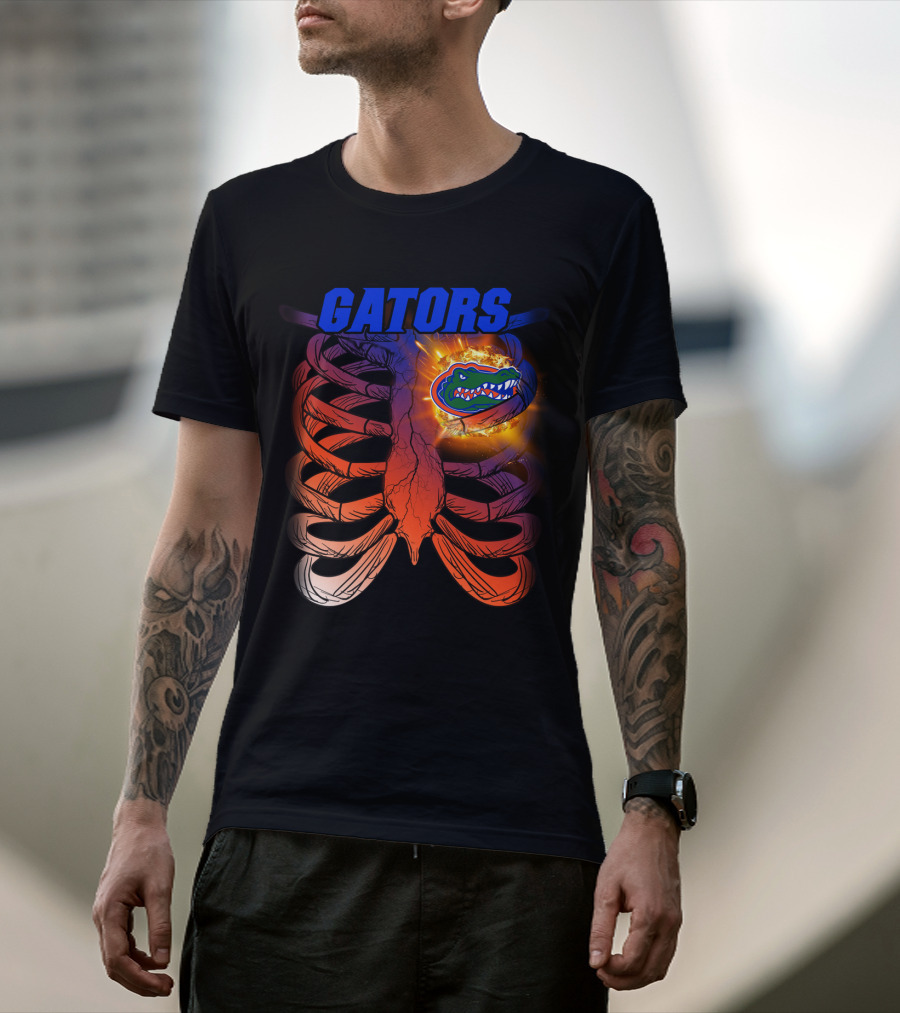 Gators Florida Gators Logo Ribcage T-Shirt