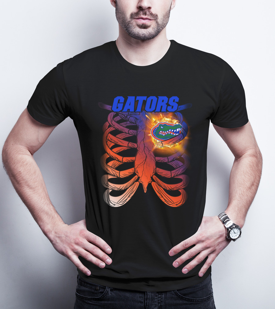 Gators Florida Gators Logo Ribcage T-Shirt