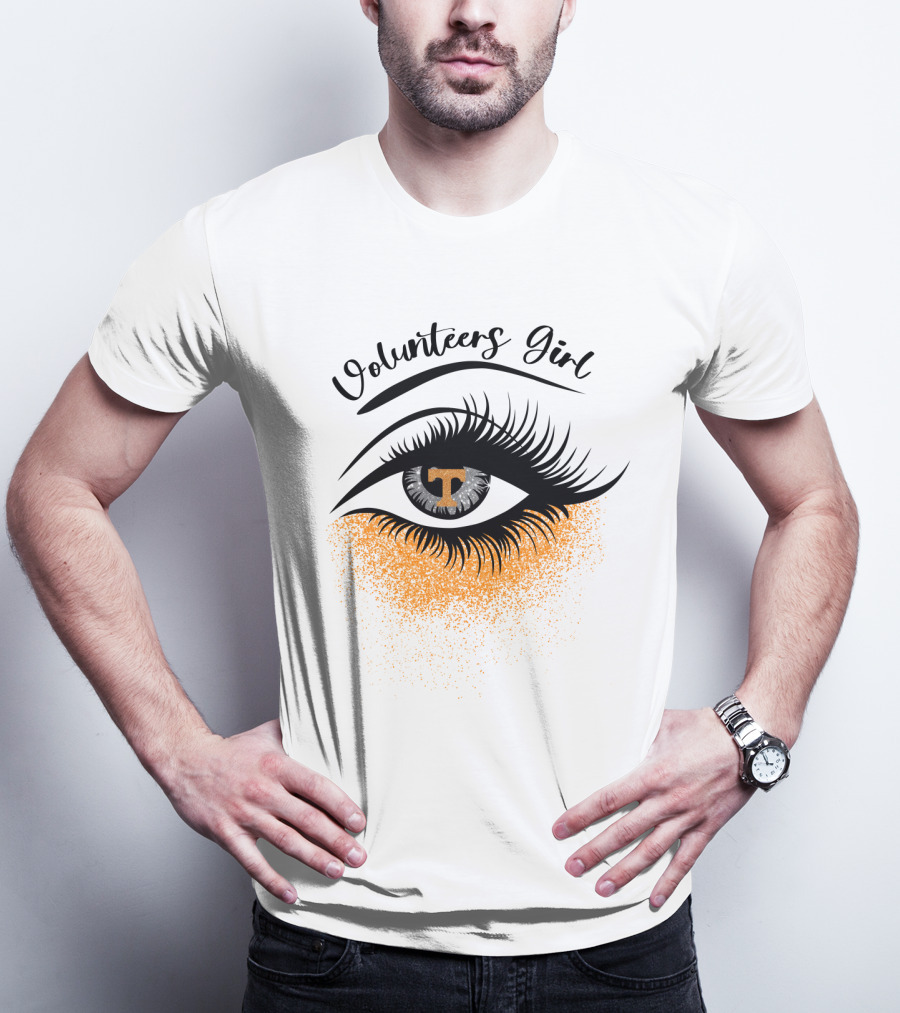 Volunteers Girl Tennessee Volunteers Eye T-Shirt