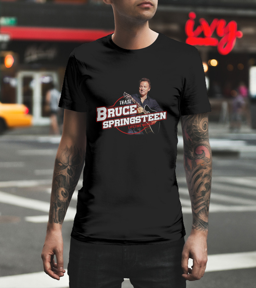 Team Bruce Springsteen Lifetime Member T-Shirt