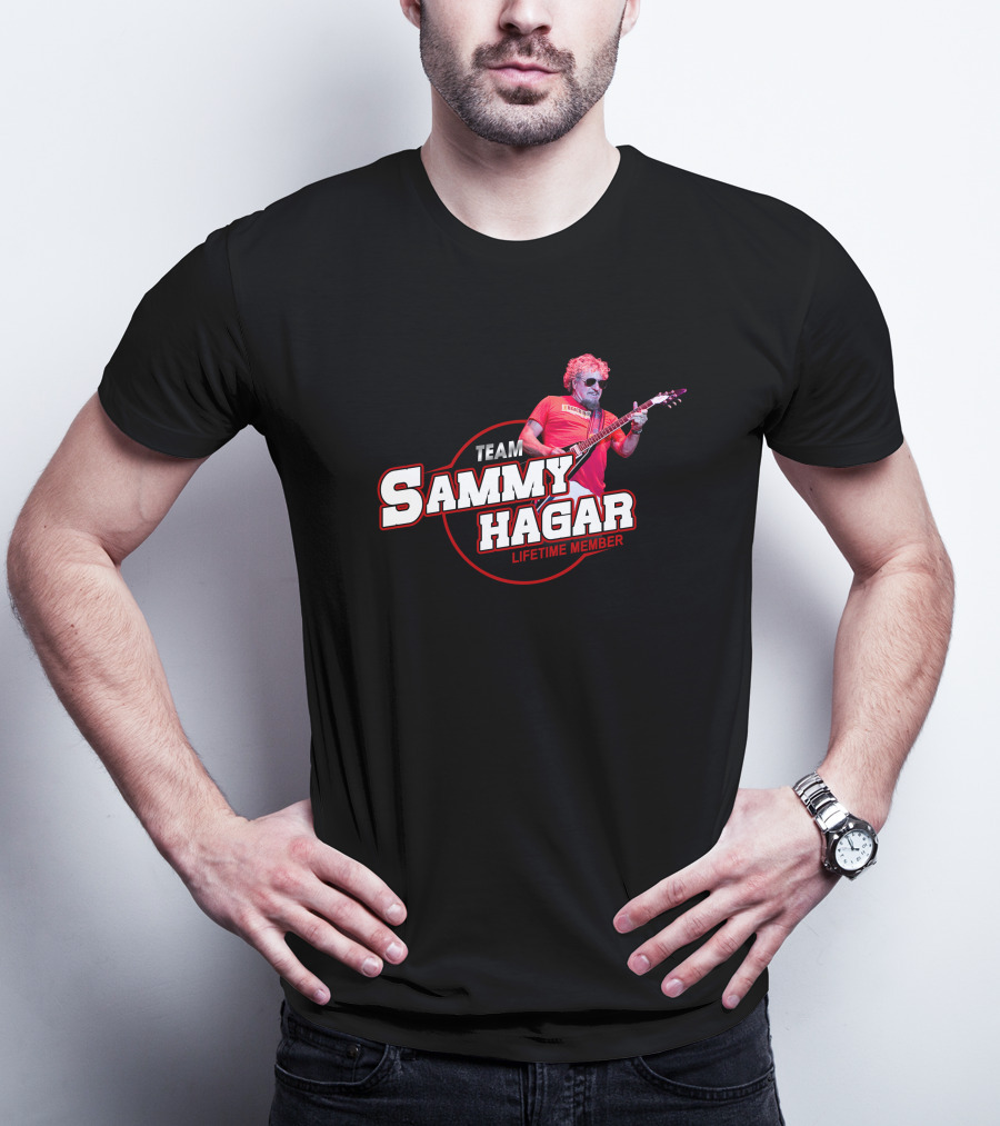 Team Sammy Hagar Lifetime Member T-Shirt