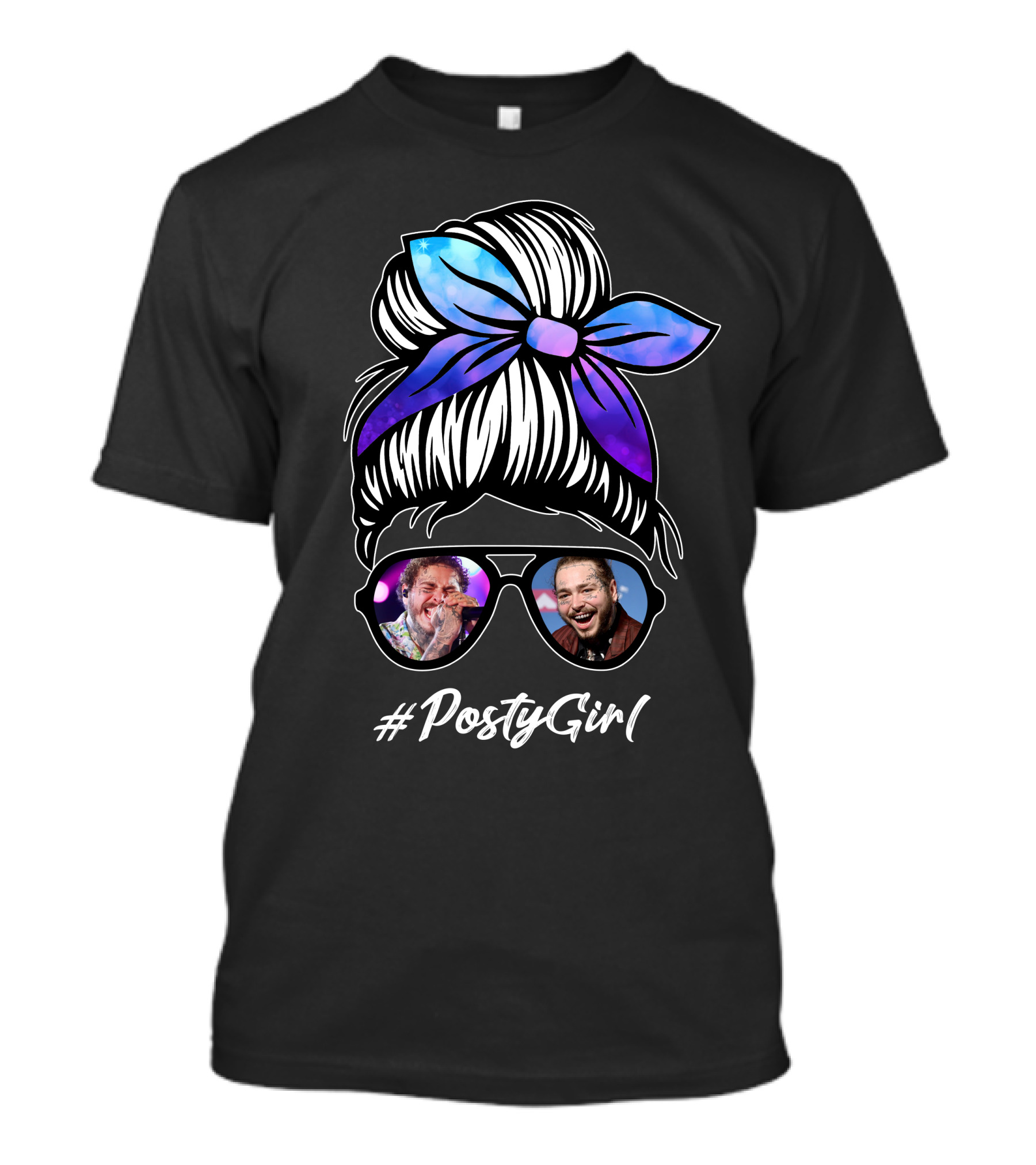PostyGirl Bow Sunglass Concert T-Shirt