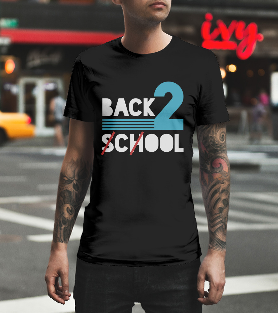 Back 2 Cool Funny Back To School T-Shirt