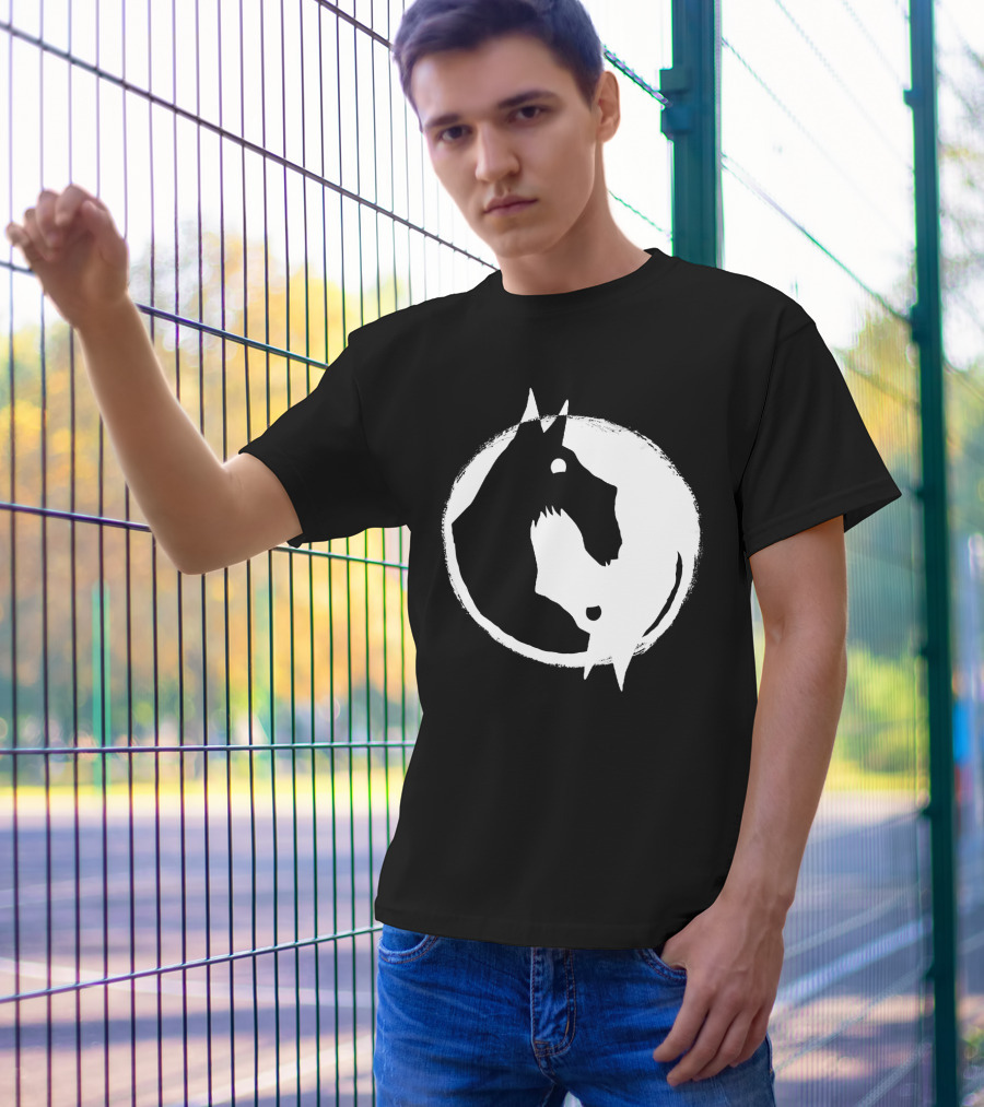 Yin Yang Dog Scottish Terrier T-Shirt