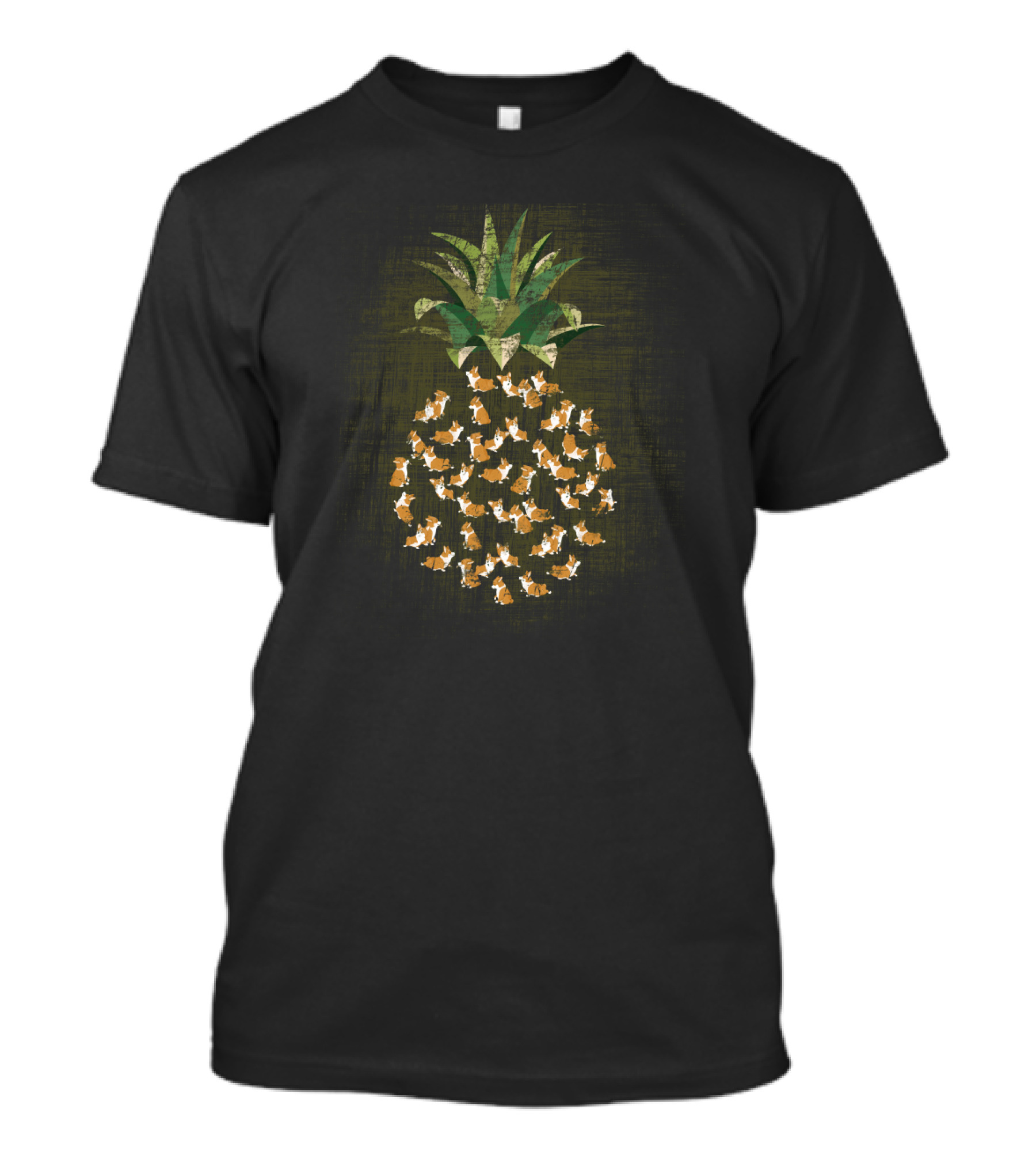Pineapple Corgi Best Birthday For Corgi Lovers Pineapple Shaped Corgi T-Shirt