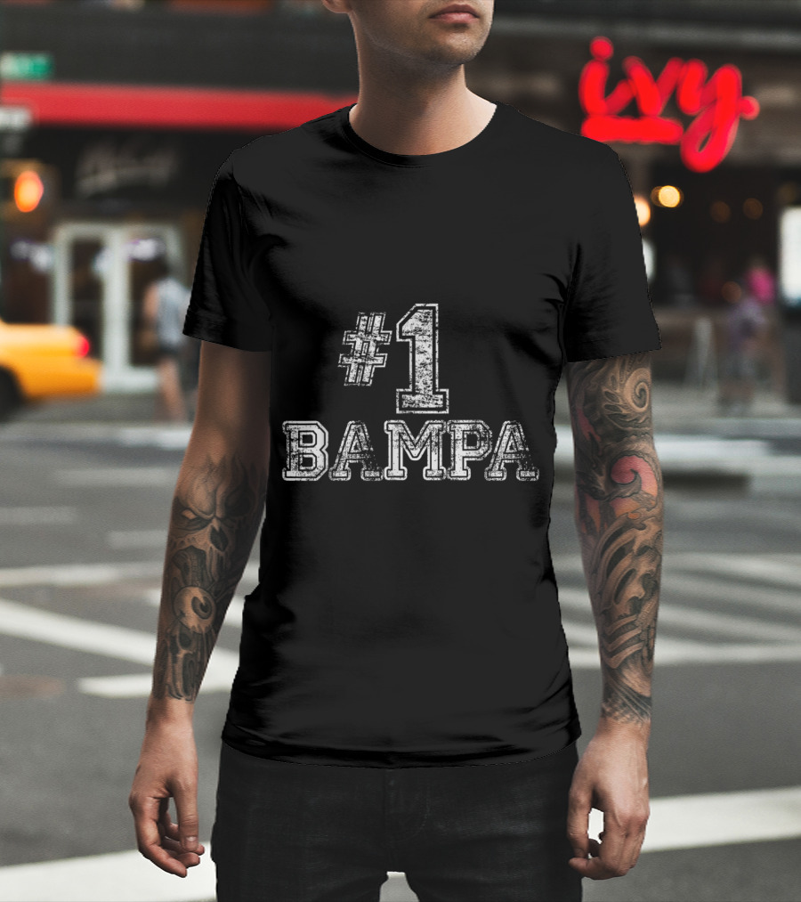 1 Bampa Number One Sports T-Shirt