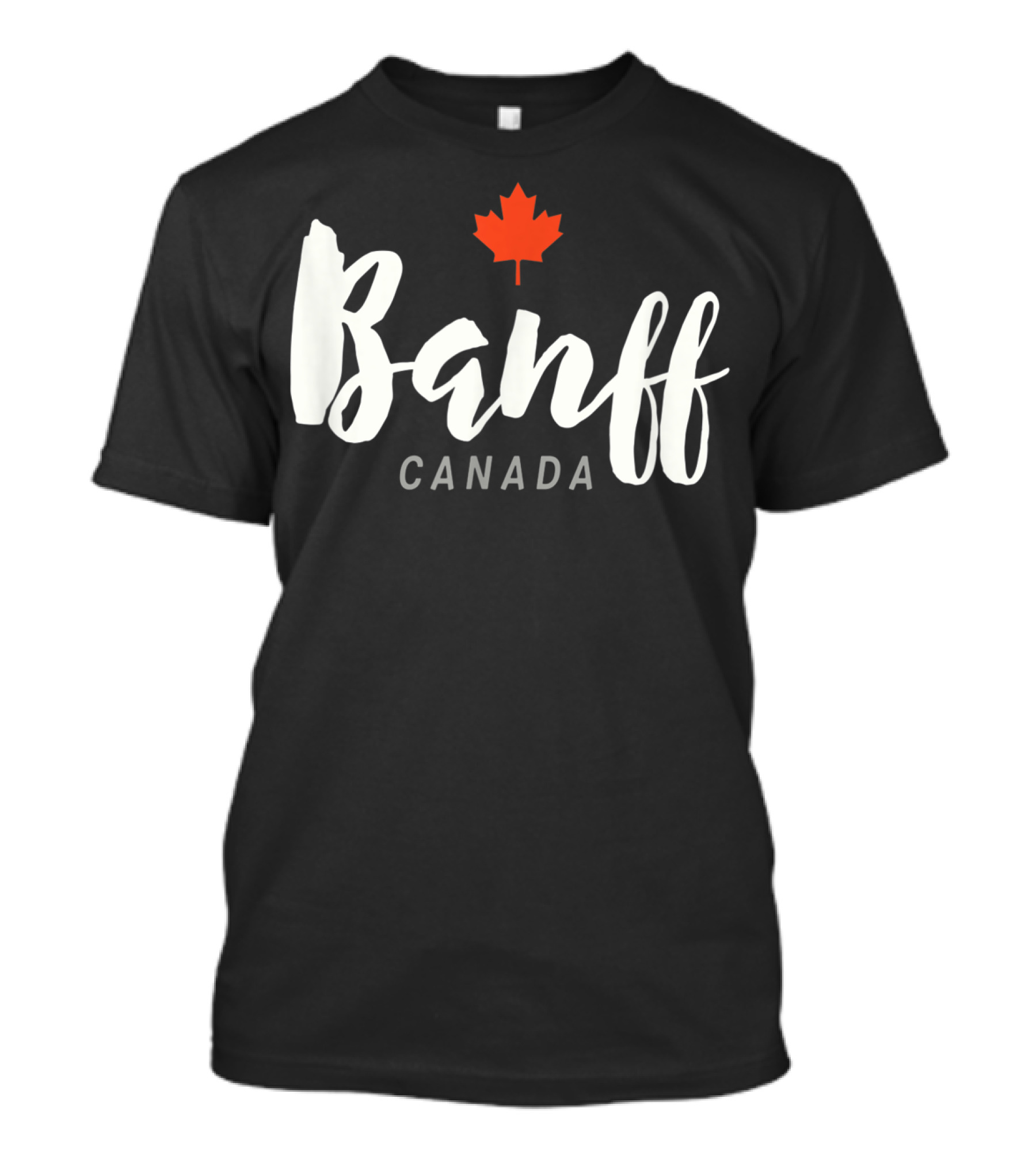 Banff Canada Maple Leaf National Park Classic Alberta T-Shirt