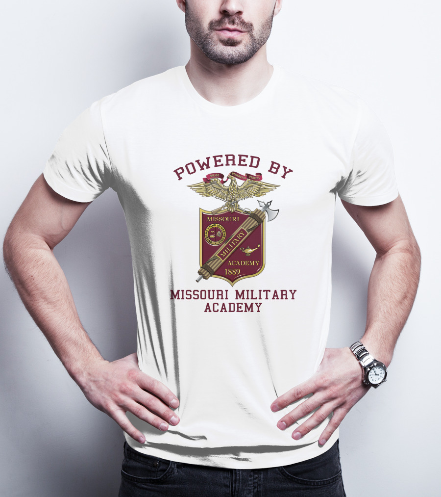 Powered By Missouri Military Academy 1889 T-Shirt