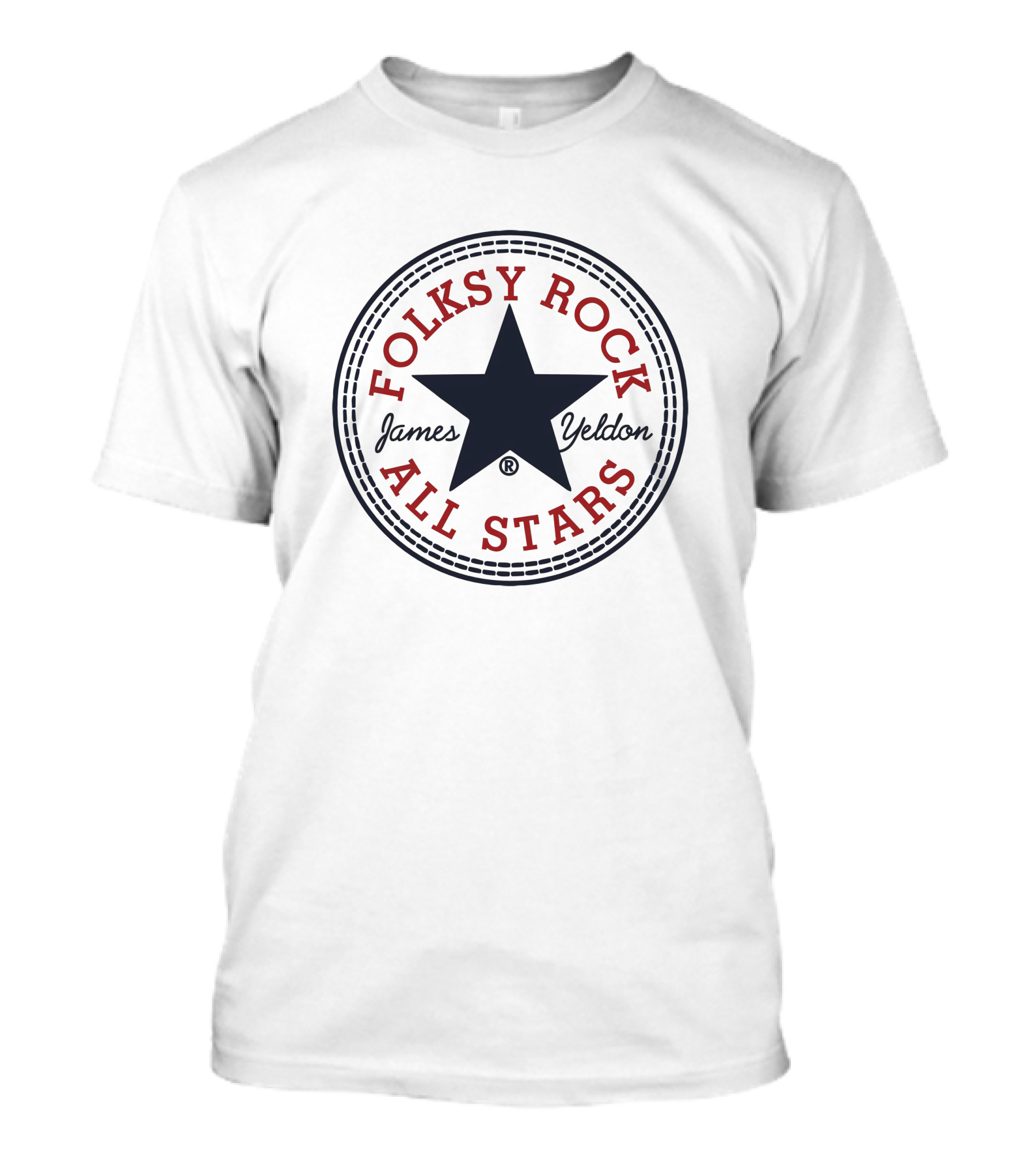 Converse Folksy Rock All Stars James Yeldon T-Shirt
