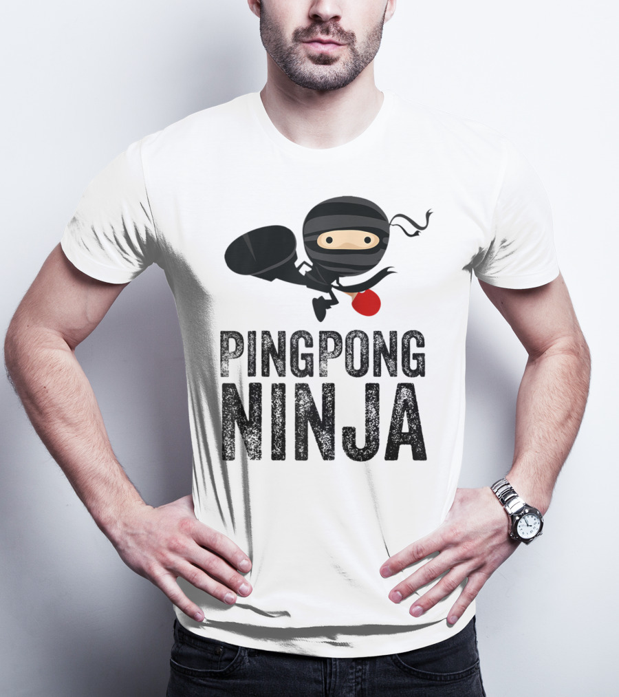 PING PONG NINJA TABLE TENNIS T-Shirt