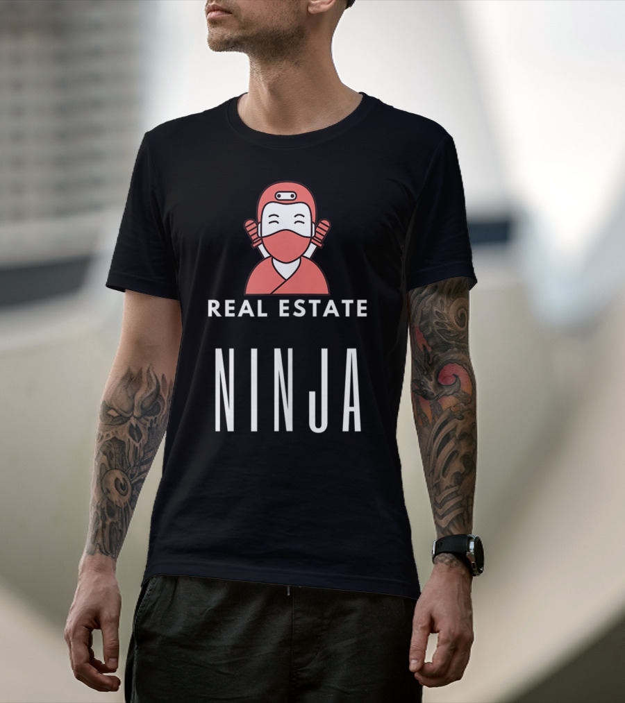 Real Estate Ninja Realtor Holiday Closing Expert T-Shirt